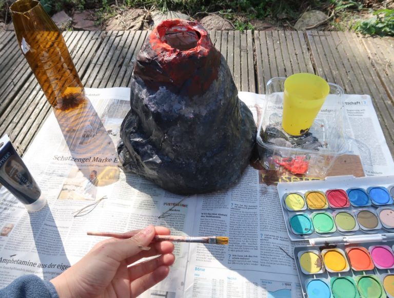 Vulkan – Expedition - Ein tolles Experiment zum selbermachen